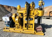 China Hydraulic Feeding 200m Compact Well Drilling Rig 180m Drilling Depth for sale