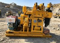 China Changchai Diesel Engined Hydraulic Portable Well Drilling Machine 100-200m Depth for sale