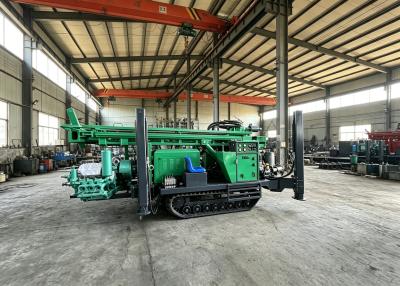 China Fully Hydraulic Air Water Well Drilling Rig 300m Bore Depth for sale
