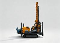 China Large Diameter Crawler Type Air Track Drill Rig 350m Depth Water Well Drilling Rig for sale