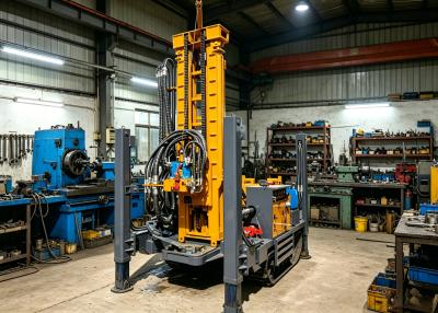 China Customized 180m Crawler Mounted Water Well Drilling Rig For Underground Borehole Drilling for sale