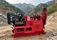 China Mineral Sampling Geological Drilling Rig 500m Underground Depth Exploration for sale