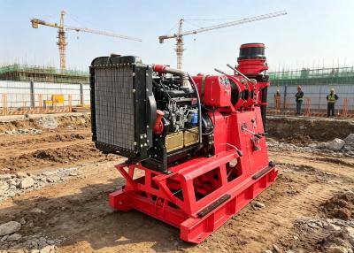 China Mineral Sampling Geological Drilling Rig 500m Underground Depth Exploration for sale