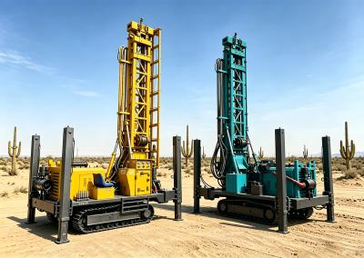 China ST450 DTH Crawler Mounted Water Well Drilling Rig For Blasting And Industrial Drilling for sale