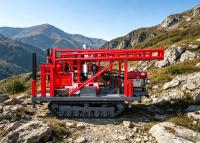 China Fast Drilling Compact Structure Crawler Drilling Rig For Farm Water Supply for sale