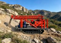 China Fast Drilling Compact Structure Crawler Drilling Rig For Farm Water Supply for sale