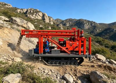 China Fast Drilling Compact Structure Crawler Drilling Rig For Farm Water Supply for sale