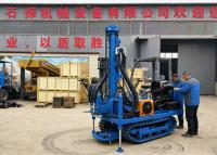 China Mechanical Crawler Water Well Drilling Rig In Rural Areas 80r/Min Rotation Speed for sale