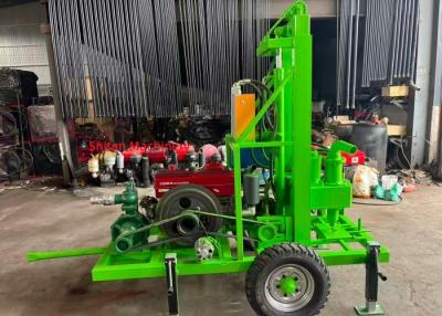 China 80-150m Portable Water Well Drilling Rig 600kg Compact Design for sale