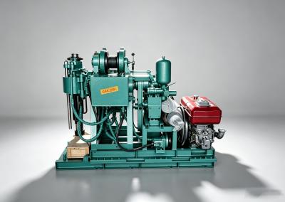 China Compact Hydraulic Borewell Machine Price Good For Field Geological Survey for sale