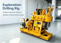 China High Torque Hydraulic Borewell Machine For Mining / Coring Sample Collection for sale