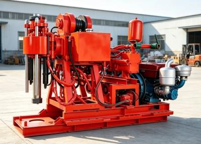 China Customizable High Efficiency Portable Water Borehole Drilling Machine 50-200m Drilling Depth for sale