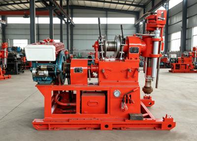 China High Rotational Speed Borewell Drilling Machine For Clay / Sandstone / Hard Rock for sale