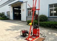 China 30m Drilling Depth Diamond Drill Rig For Sale 340 N Rated Torque And 40 Degrees Angle for sale