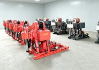 China Soil Sample Hydraulic Borewell Machine With Winch for sale