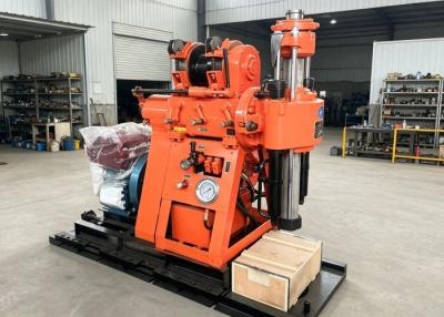 China Portable Borehole Gold Diamond Core Drill Rig 100m Depth Railway Engineering for sale