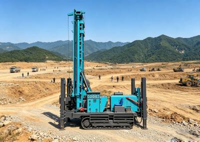 China DTH And Mud Hydraulic Big Drilling Machine ST 350 for sale