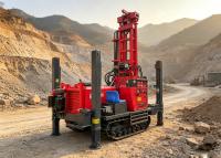 China ST180 Rubber Crawler Water Well Drilling Equipment For Civil Industry Deep Underground Borehole for sale