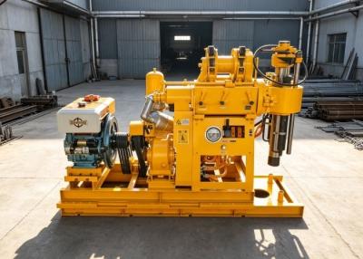 China GK200 Mineral Exploration Rig With Own Pump And Powerful Diesel Engine for sale
