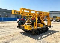 China Exploration Mining Crawler Water Well Drilling Rig GK200 For Borehole Drilling for sale