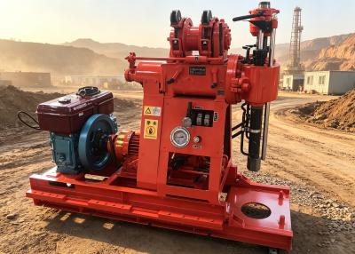 China Gold Mining Borehole Drilling Rig  120m Depth For Tanzania / Ghana / South America for sale