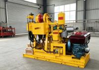China Rural Household Portable Water Well Drilling Rig 15Kw Diesel Engine Powered for sale