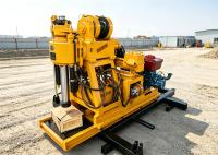 China Diesel/Electric Dual Power Mud Rotary Drill Rig For Hydrogeology / Coal Field Drilling Projects for sale