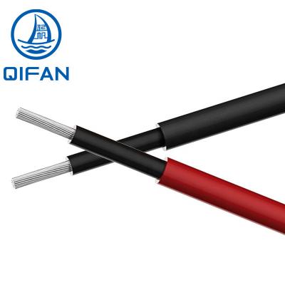 China 4mm Solar PV Cable TUV Approved Thinner Wall Solar Cable PV1-F 1X4mm2 Cable for sale