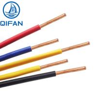 China H07V-R H07V-U H07V-K 1.5mm2 2.5mm2 4mm2 6mm2 PVC Insulated Copper Electric Building Wire Cable for sale