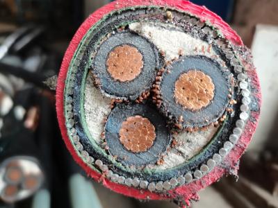 China Medium Voltage Power Cable 36kv Yjv32 Copper Conductor XLPE Insulated Armoured Power Cable for sale