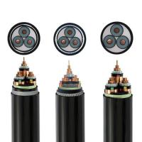 China Medium Voltage Power Cable IEC60502 BS6622 VDE N2xsery Yjv32 30kv Copper XLPE Insulated Swa Sta Armoured Cable Outdoor E for sale