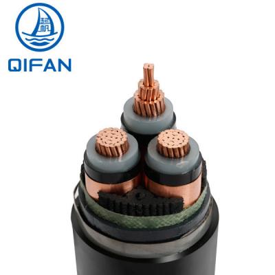 China 3.6/6 (7.2) Kv Cu/XLPE/Cts/PVC Three Core Unarmored Cable for sale