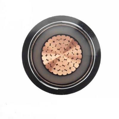 China 26/35 (40.5) Kv 120mm2 Copper Aluminum Conductor Single Core XLPE Insulated Unarmored Cable for sale