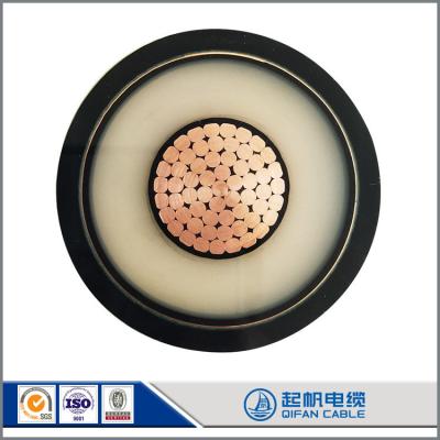 China 26/35 (40.5) Kv 240mm2 Copper Aluminum Conductor Single Core XLPE Insulated Unarmored Cable for sale