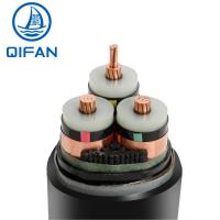 China 3.6/6 (7.2) Kv Copper Aluminum Conductor Three Core XLPE Insulated Cts Unarmored Cable for sale