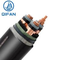 China 3.6/6 (7.2) Kv Copper Aluminum Conductor Three Core XLPE Insulated Cts Unarmored Cable for sale