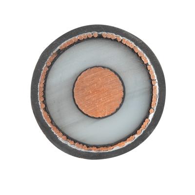 China 185mm2  Single-Core Copper/Aluminum XLPE High Voltage Cable with Lead Shea Power Cable for sale