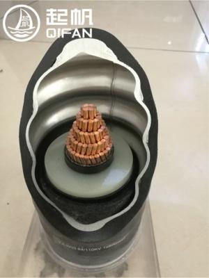 China 2000mm2 Wrinkled Al Wrapper Waterproof Layer PVC Sheathed Power Cable for sale