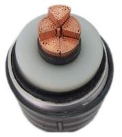 China High Voltage Power Cables IEC 60840  Copper Core XLPE Insulated Copper Corrugated Sheath High Voltage Power Cable for sale