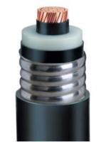 China High Voltage Power Cables IEC 60840  Copper Core XLPE Insulated Copper Corrugated Sheath High Voltage Power Cable for sale