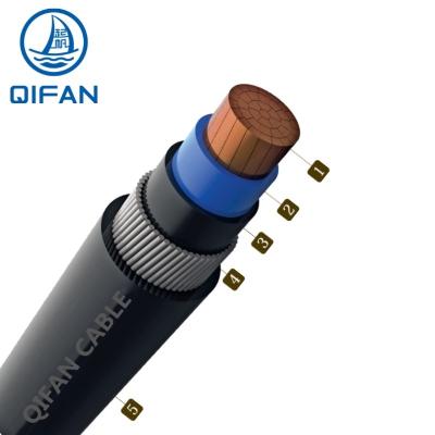 China 600/1000V Underground Cable Cu/XLPE/PVC/Swa/PVC Steel Wire Armoured XLPE Power Cable for sale