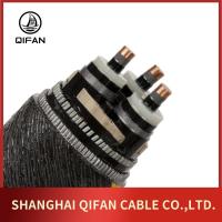China 35kv 66kv 220kv Single or Three Core XLPE Insulated Optical Fiber Composite Submarine Cable for sale