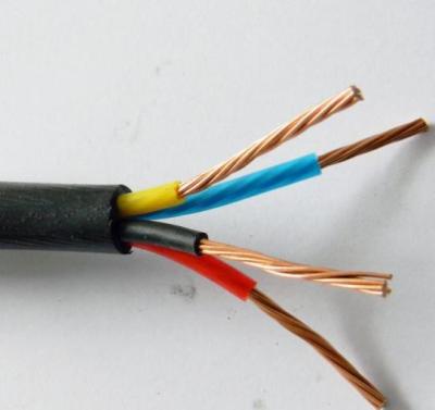 China 300/300V Multicore 0.5mm2 0.75mm2 1.0mm2 1.5mm2 H03VV-F Rvv Flexible Cable for sale