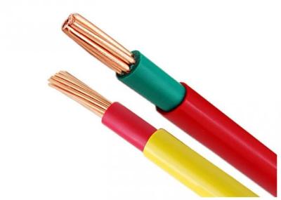 China Building Wire Cable Two Layer PVC Insulation Electrical Cable Wire Single Core Stranded Copper for sale