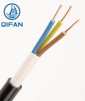 China Building Wire Cable 3 Cores Electrical Cable Wire with Solid Copper Conductor 450 / 750V with PVC Sheath for sale