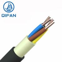 China Building Wire Cable 3 Cores Electrical Cable Wire with Solid Copper Conductor 450 / 750V with PVC Sheath for sale