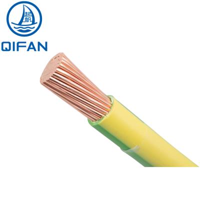 China Building Wire Cable AS/NZS 5000.1 Building Wire Single Insulated 1core 150mm V-90 PVC Yellow Green for sale