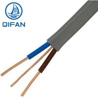 China Building Wire Cable  Copper Flat TPS PVC Insulated Coated Electric Wire Twin and Earth Wire for sale