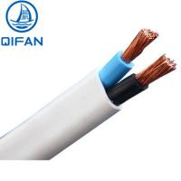 China Qifan Cable PVC Insulated Flat Twin and Earth Wire for sale