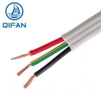 China Low Voltage Flat Twin & Earth Electrical Cable Wire Grey 2* 2.5 + 1.5sqmm for sale